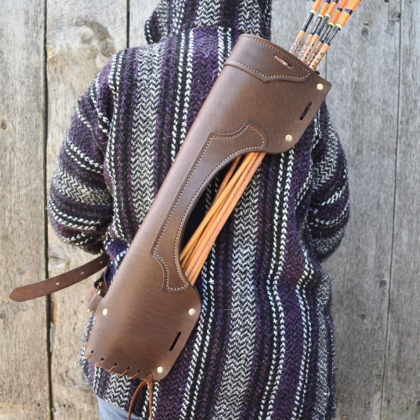 Leather Quiver - Etsy