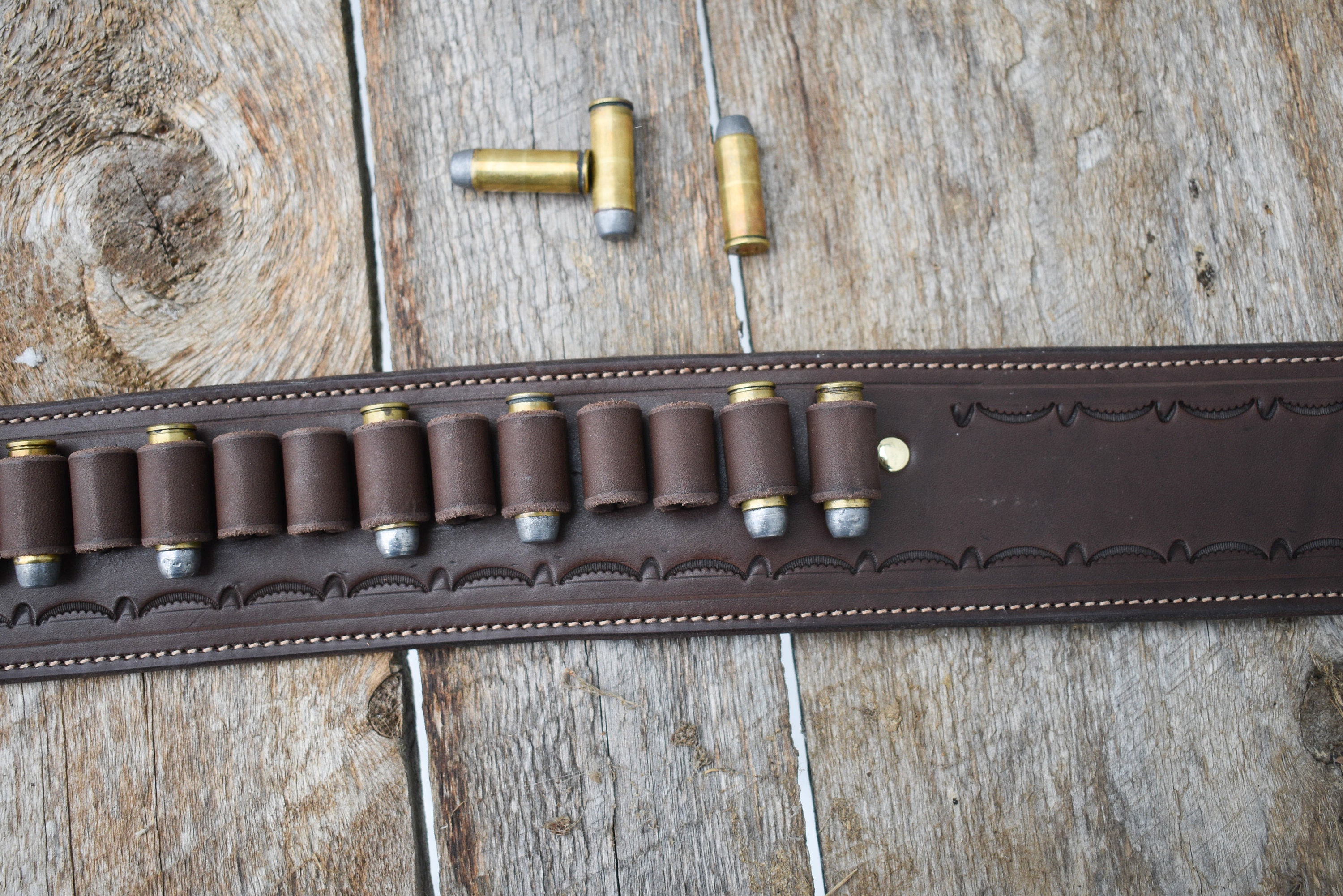The Rogers Hill Ransacker Leather Cartridge Belt, Western Cartridge ...