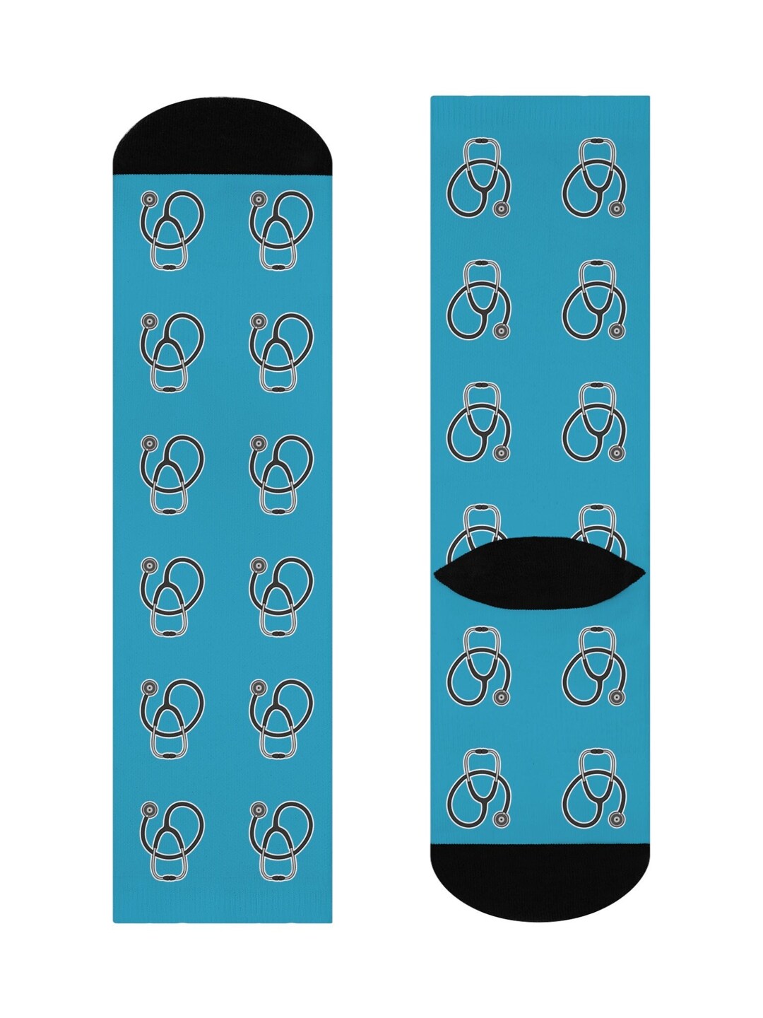 Stethoscope Doctor and Nurse Socks! Premium Socks With Cushions for ...