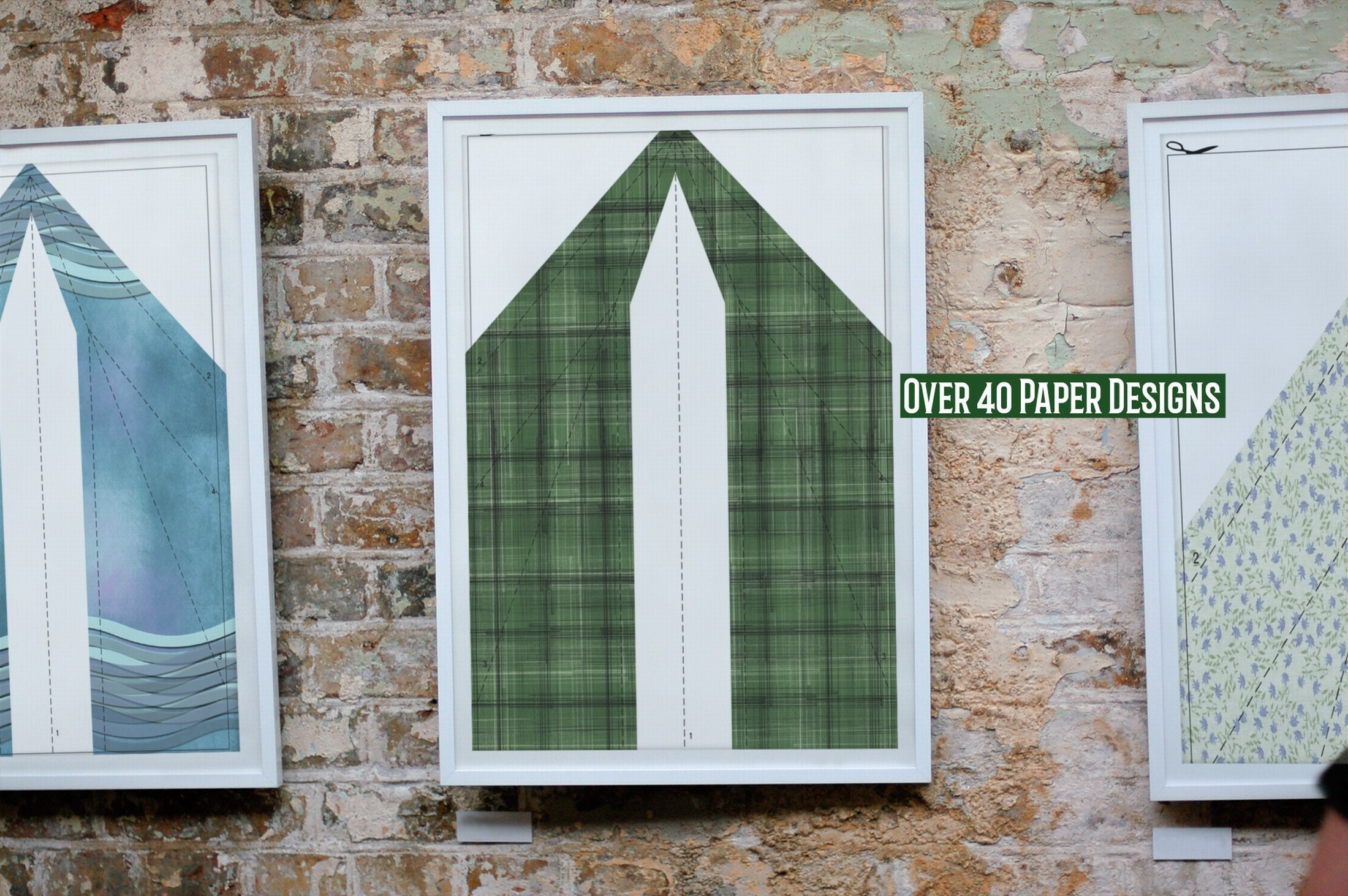 Paper Airplane Kit: 40+ Designer Papers, Origami Instructions (digital ...