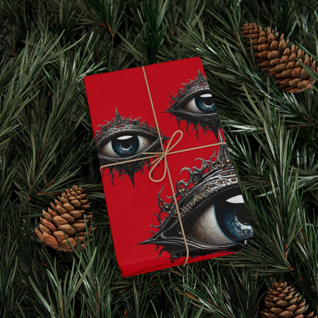 Wrapping Paper Evil Eye Gift Wrap, Premium Grade Gloss or Matt Finish ...