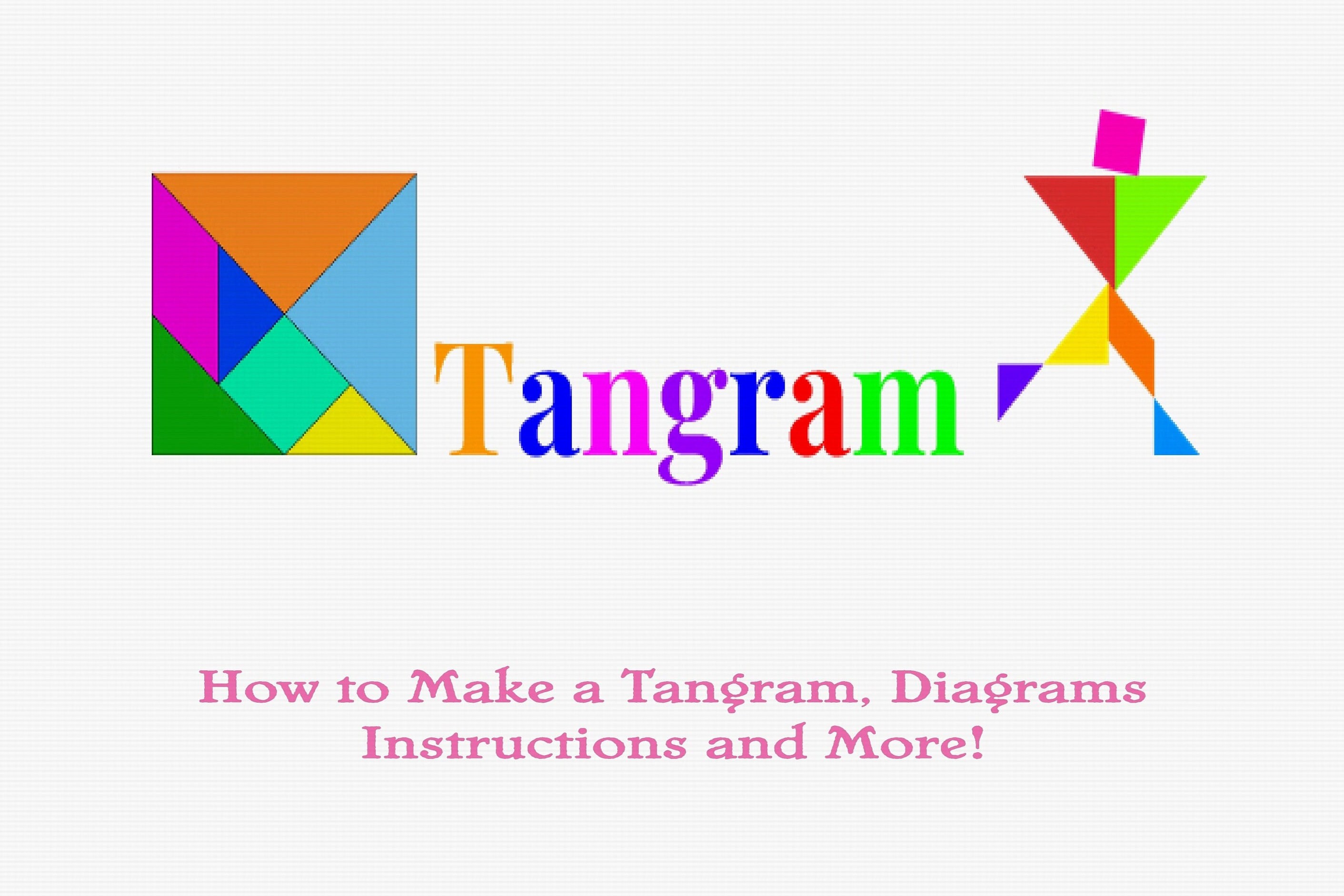 Origami Toy, and Bonus Tangram Kit, 2 in 1 Paper Crafts Includes ...