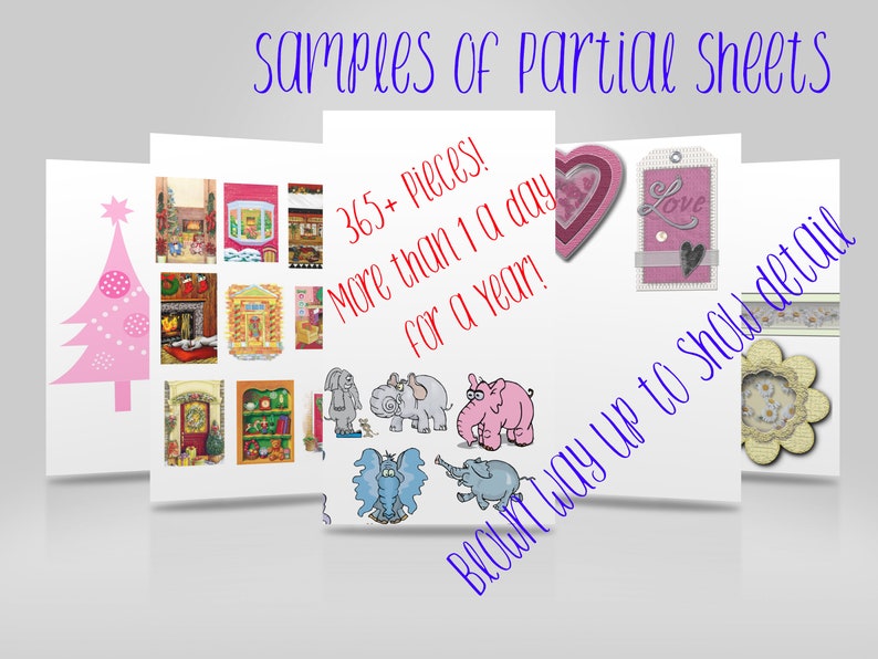 Clipart Mystery Bundle. -BIG 390+ Collection of Unique Clip Art That's ...