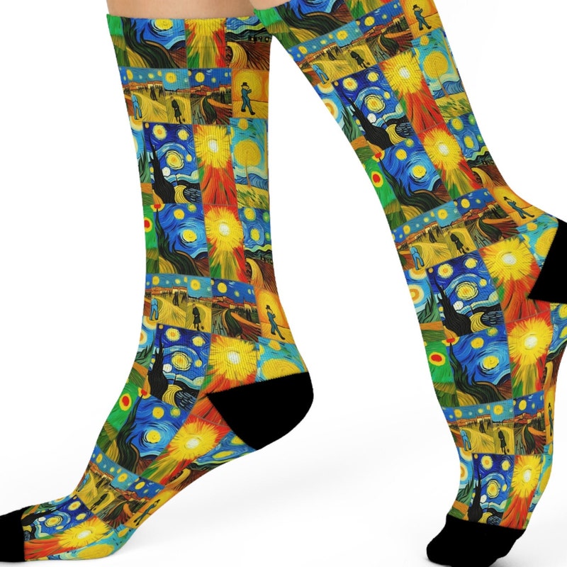 Vincent Van Gogh Socks - Etsy