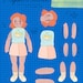 Printable Paper Dolls Kit A Craft Toy Set W/ Digital Paper Dolls, Pets ...