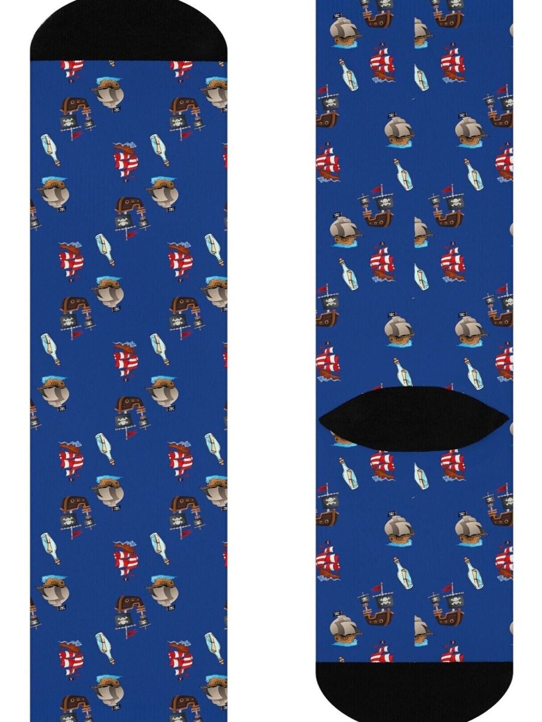 Pirate Ship Socks! Premium Novelty Socks for Pirate Lovers and All Ye ...