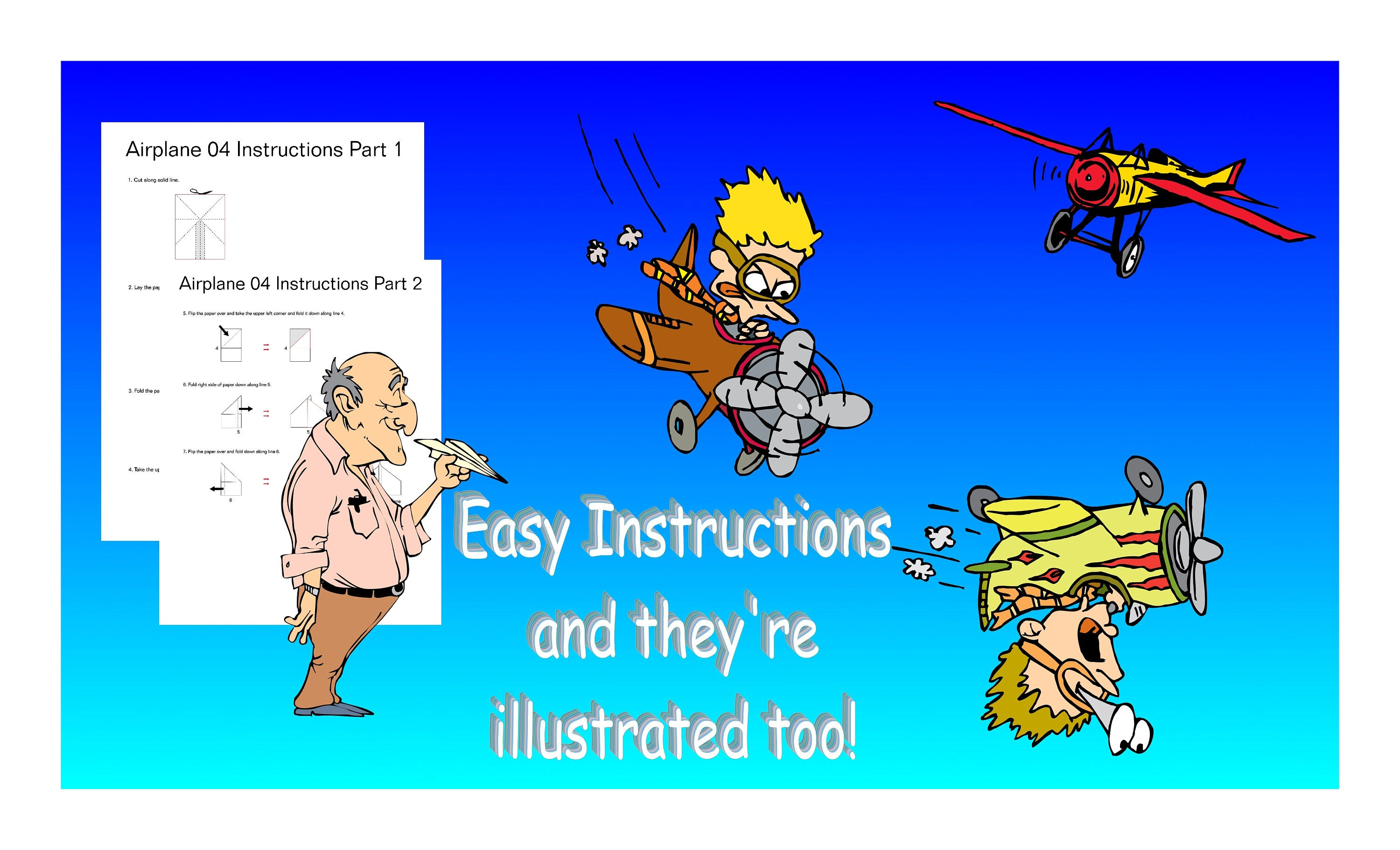 Funny Airplane Instructions