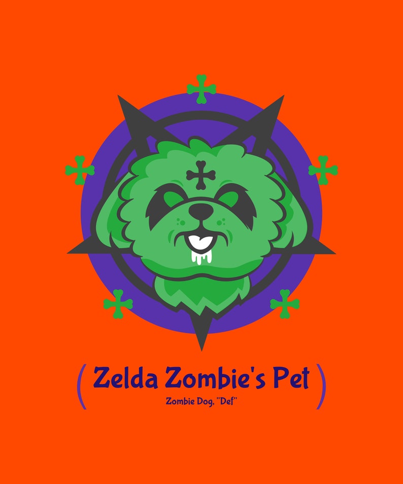 Zombie Paper Doll Digital Files. This Kid's Craft or Adult Toy Set is a ...