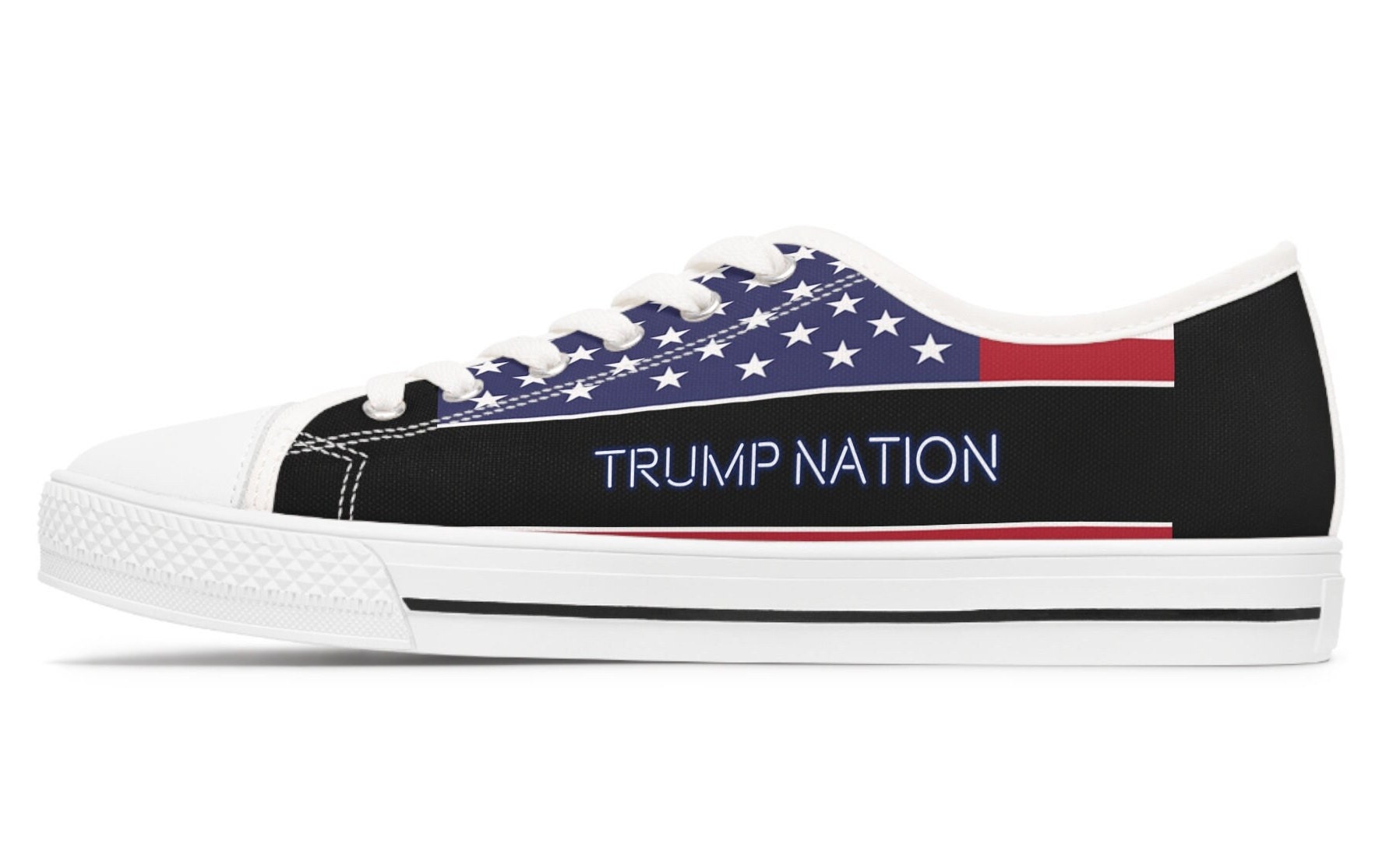 Trump Sneakers, Yep, President Trump Shoes! "trump Nation" Super Comfy ...
