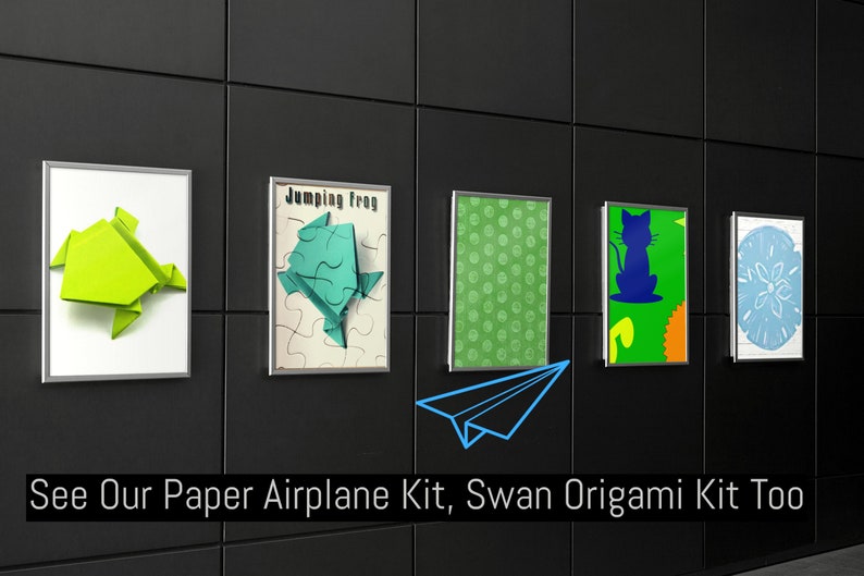 Frog Origami Ki! Illustrated Jumping Frog Instructions, 45 Lux/cute ...