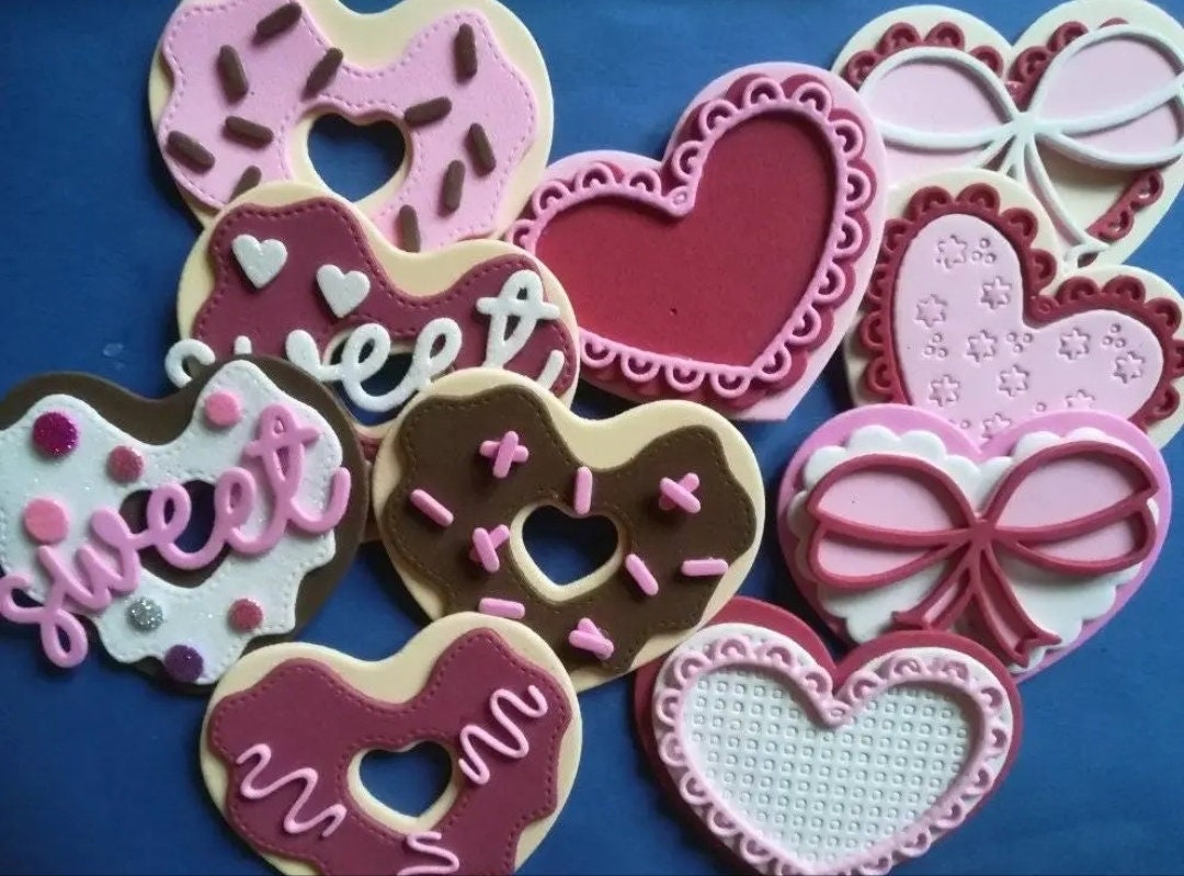 10 Die-cut Kits in Fommy, Foam, EVA Rubber to Make 10 Biscuits. - Etsy
