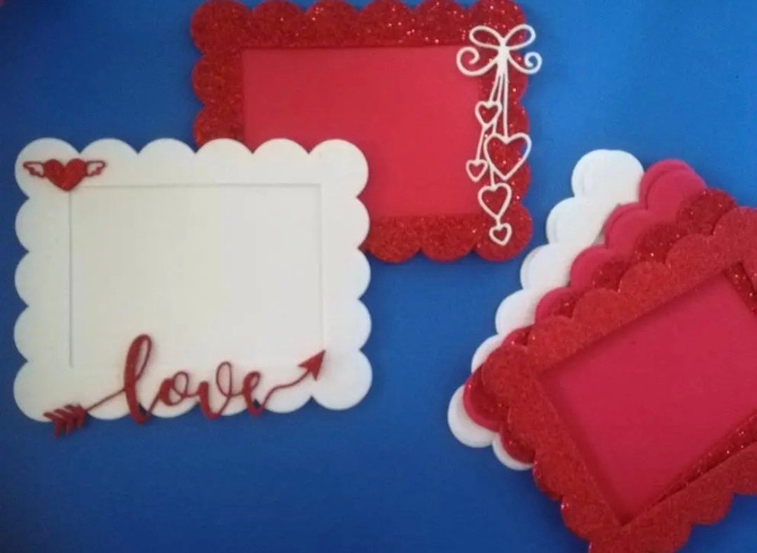 5 Eva Foam Photo Frames. - Etsy