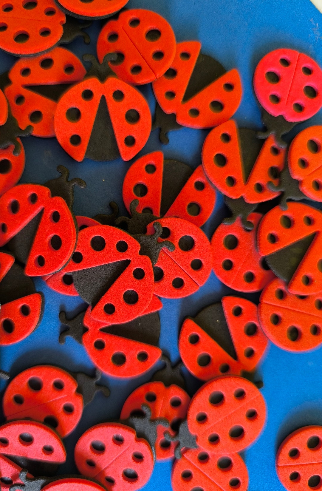 Die-cut Ladybugs in Eva Foam Rubber - Etsy