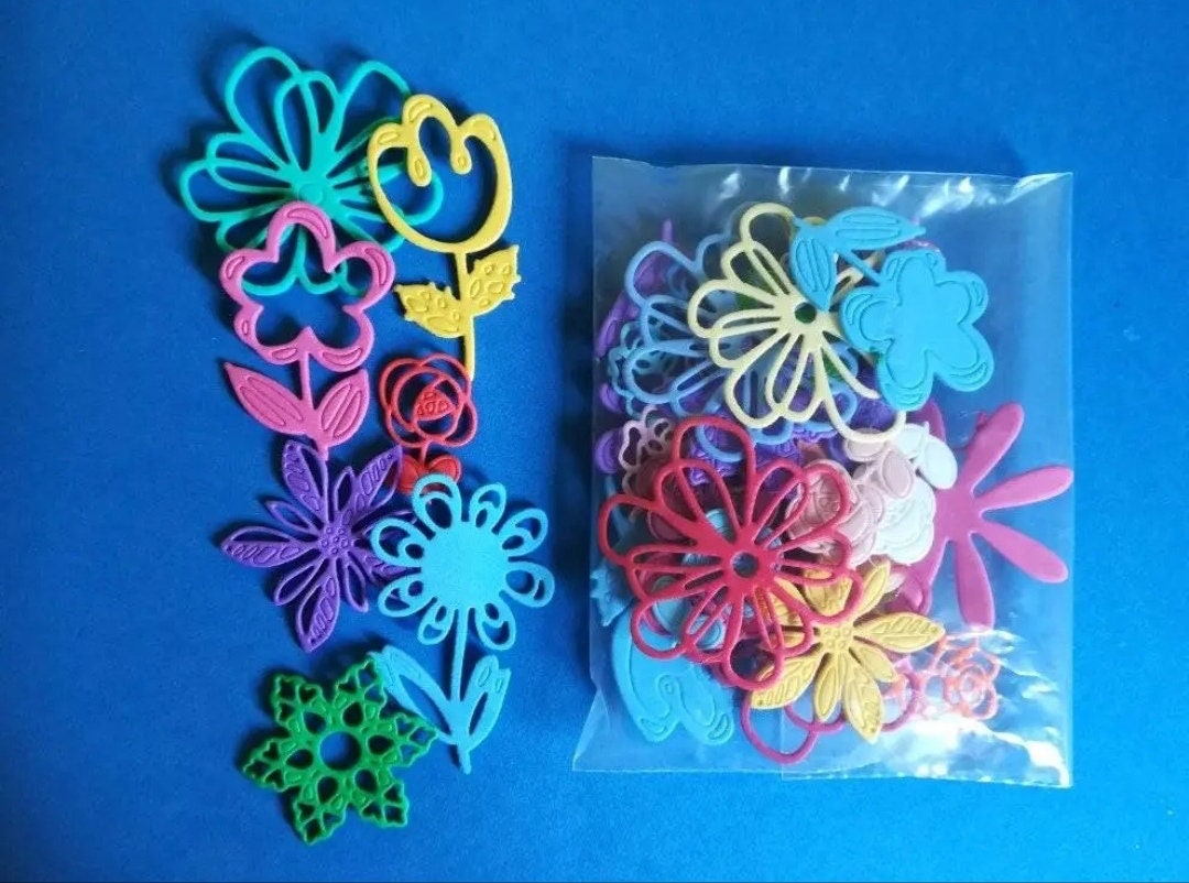 30 Eva Foam Rubber Flowers - Etsy