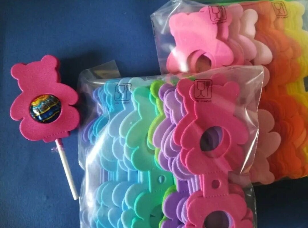20 Eva Foam Lollipop Holders, 20 Die-cut Kits to Make 20 Chupa Chups ...