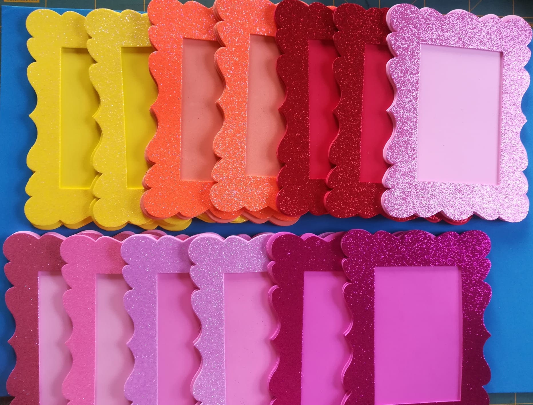 5 Eva Foam Photo Frames. - Etsy