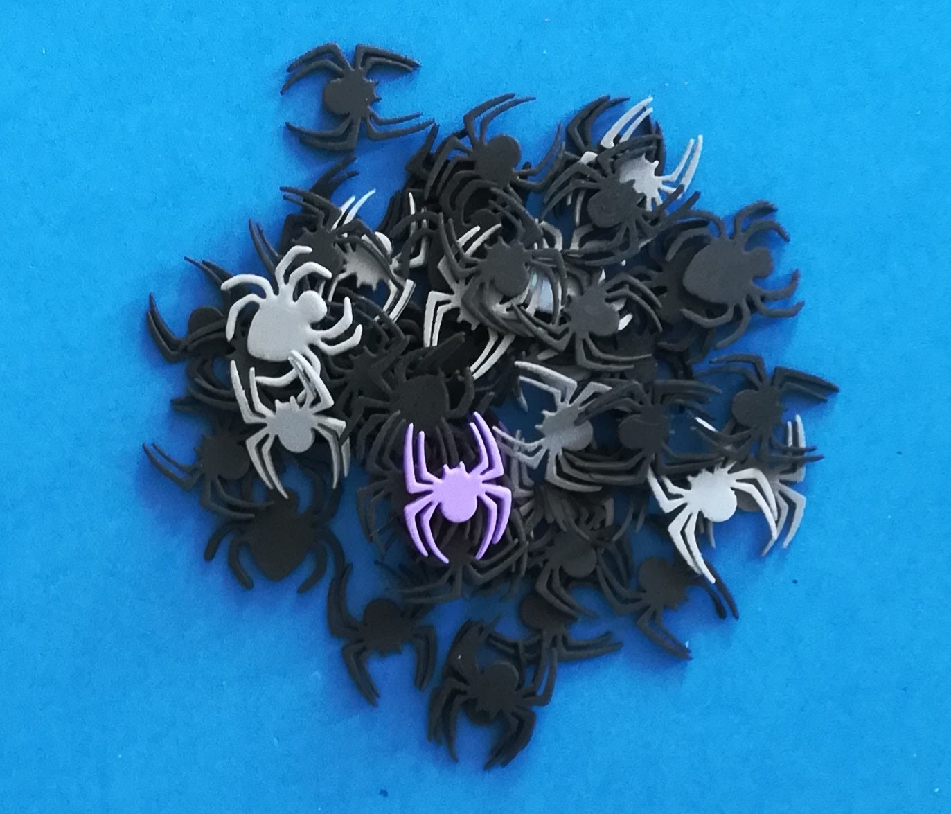 50 Eva Foam Rubber Spiders - Etsy