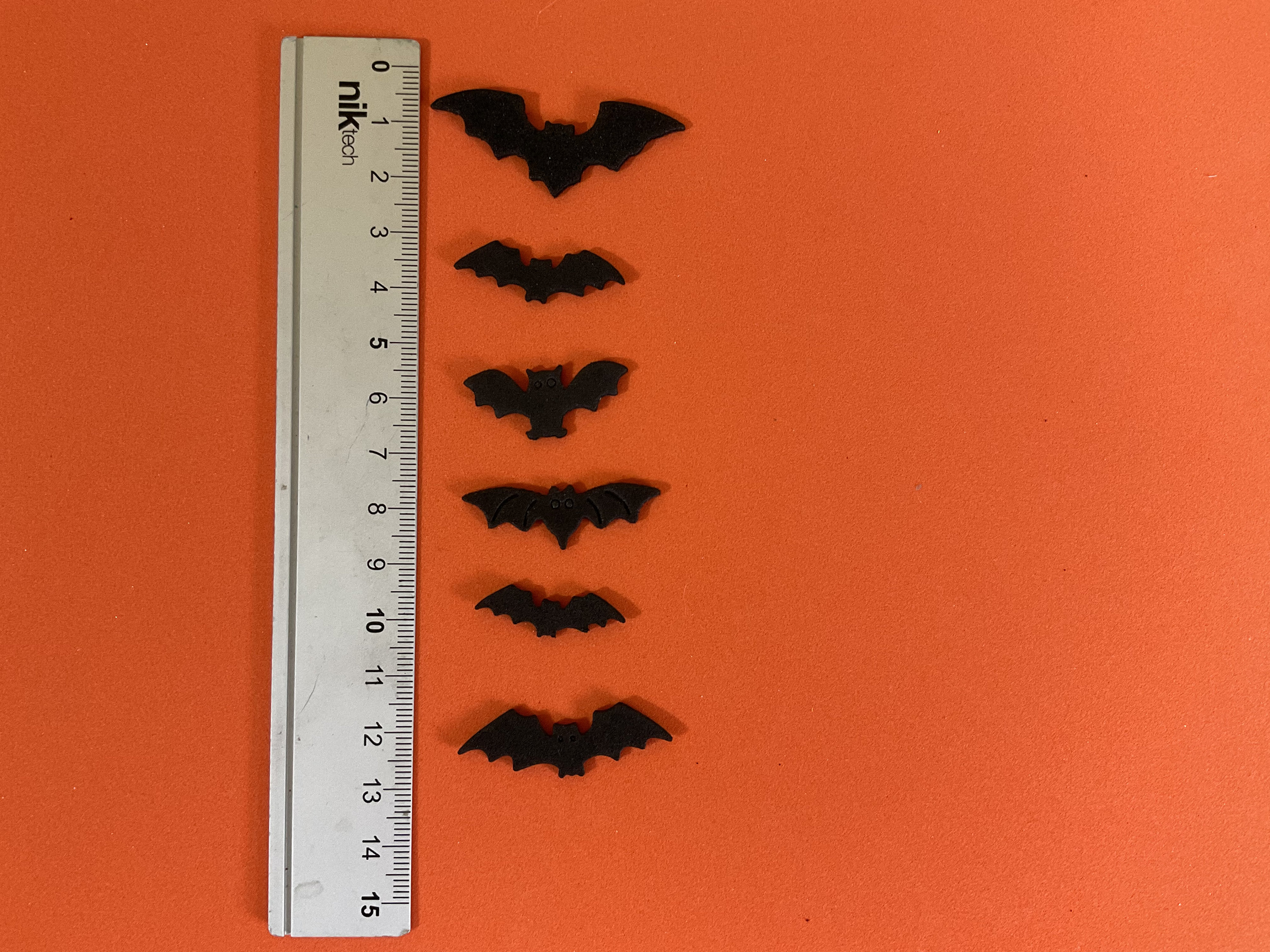 50 Die-cut EVA Foam Rubber Bats. - Etsy