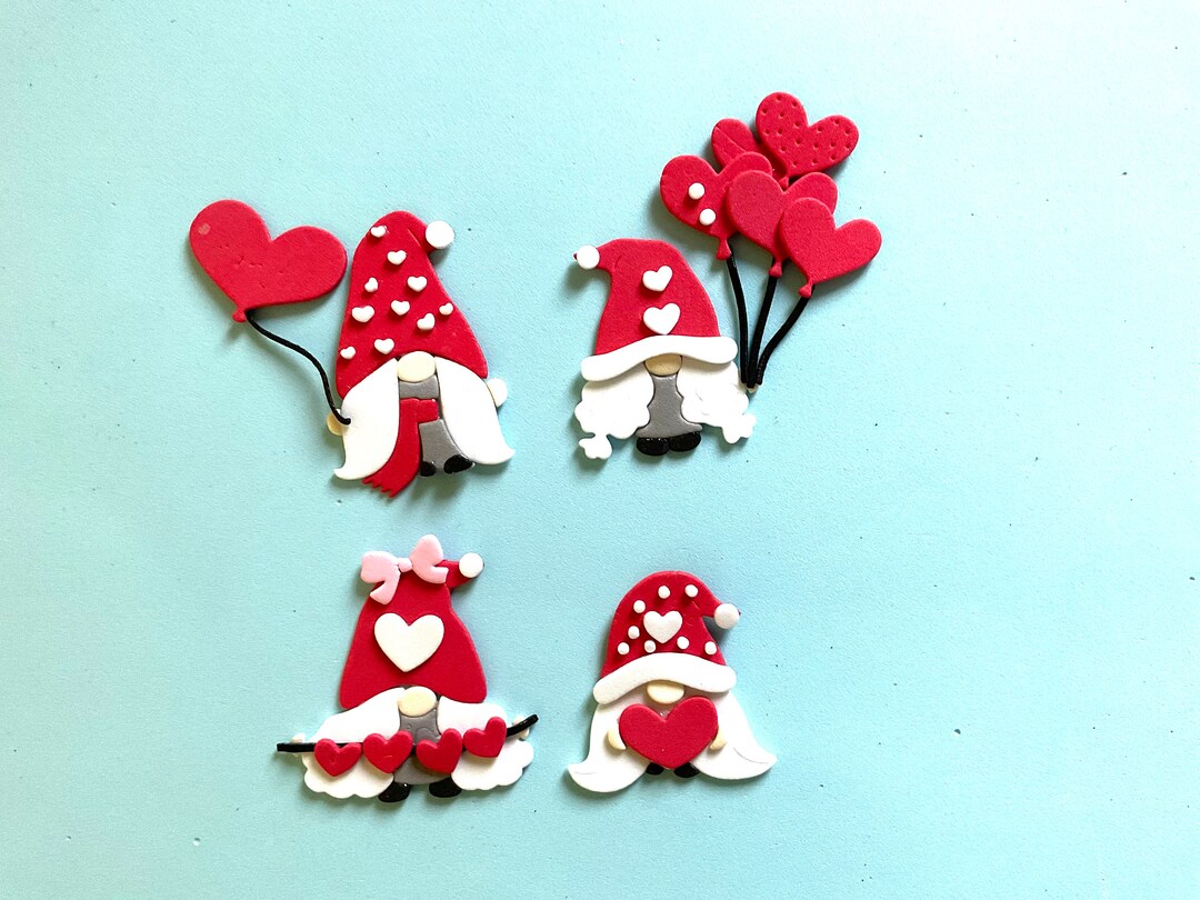 4 Gnomes in Eva Foam Rubber - Etsy