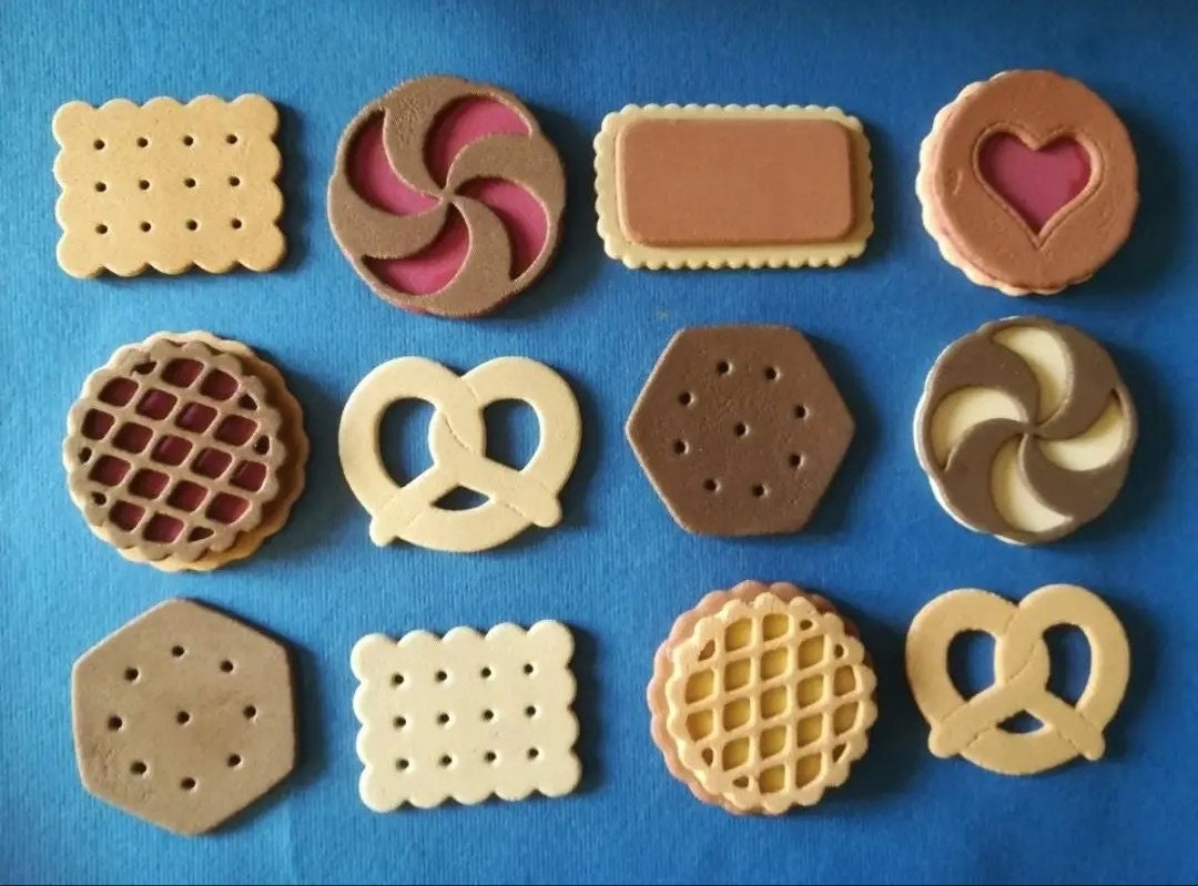 12 Die-cut Kits in Fommy, Foam, EVA Rubber to Make 12 Biscuits. - Etsy