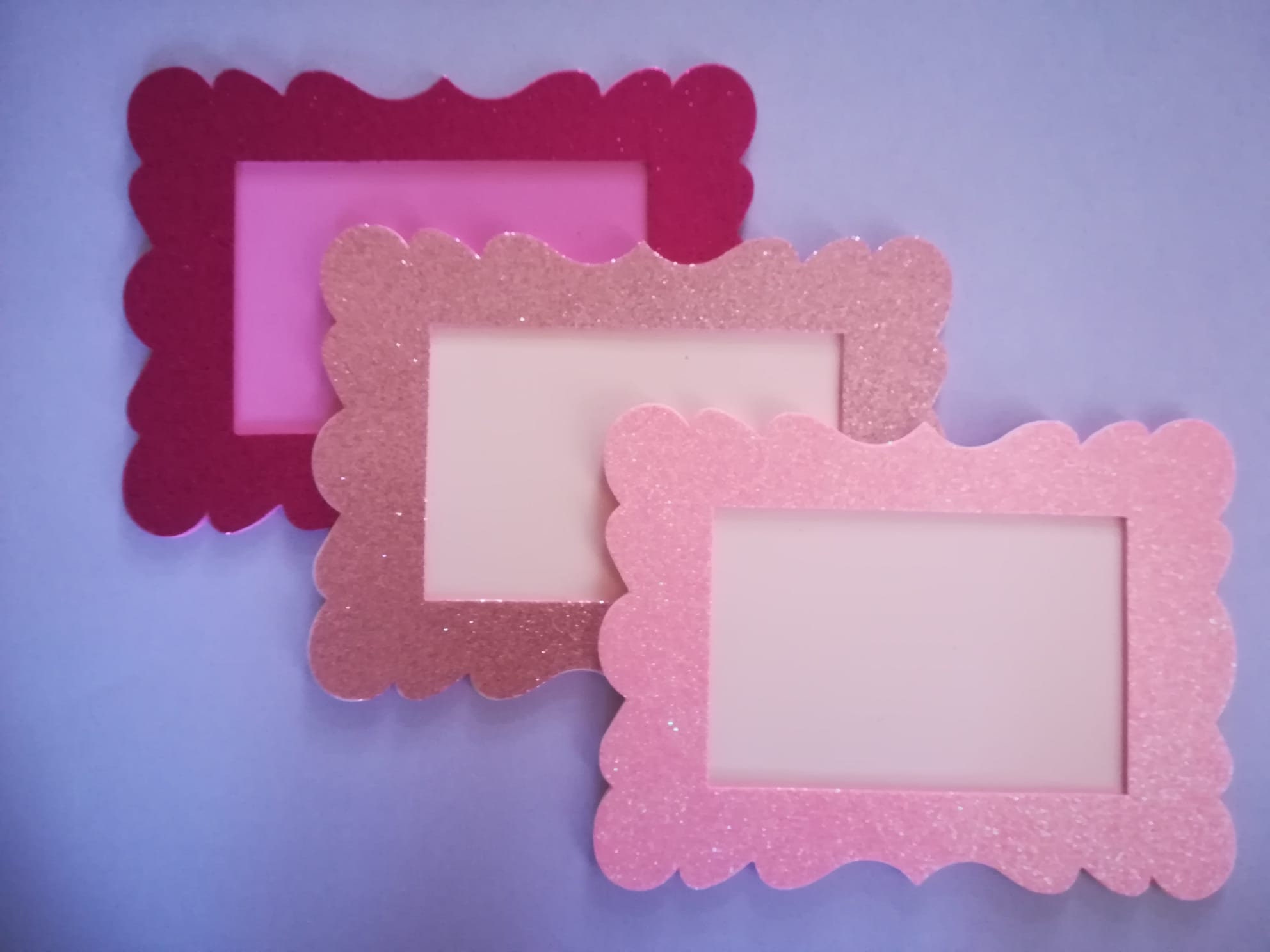 5 Eva Foam Photo Frames. - Etsy