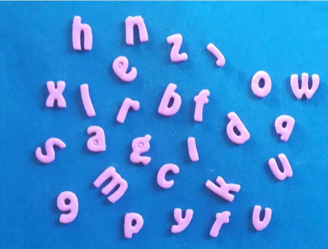 1.50 Cm Eva Foam Rubber Alphabet Letters. - Etsy