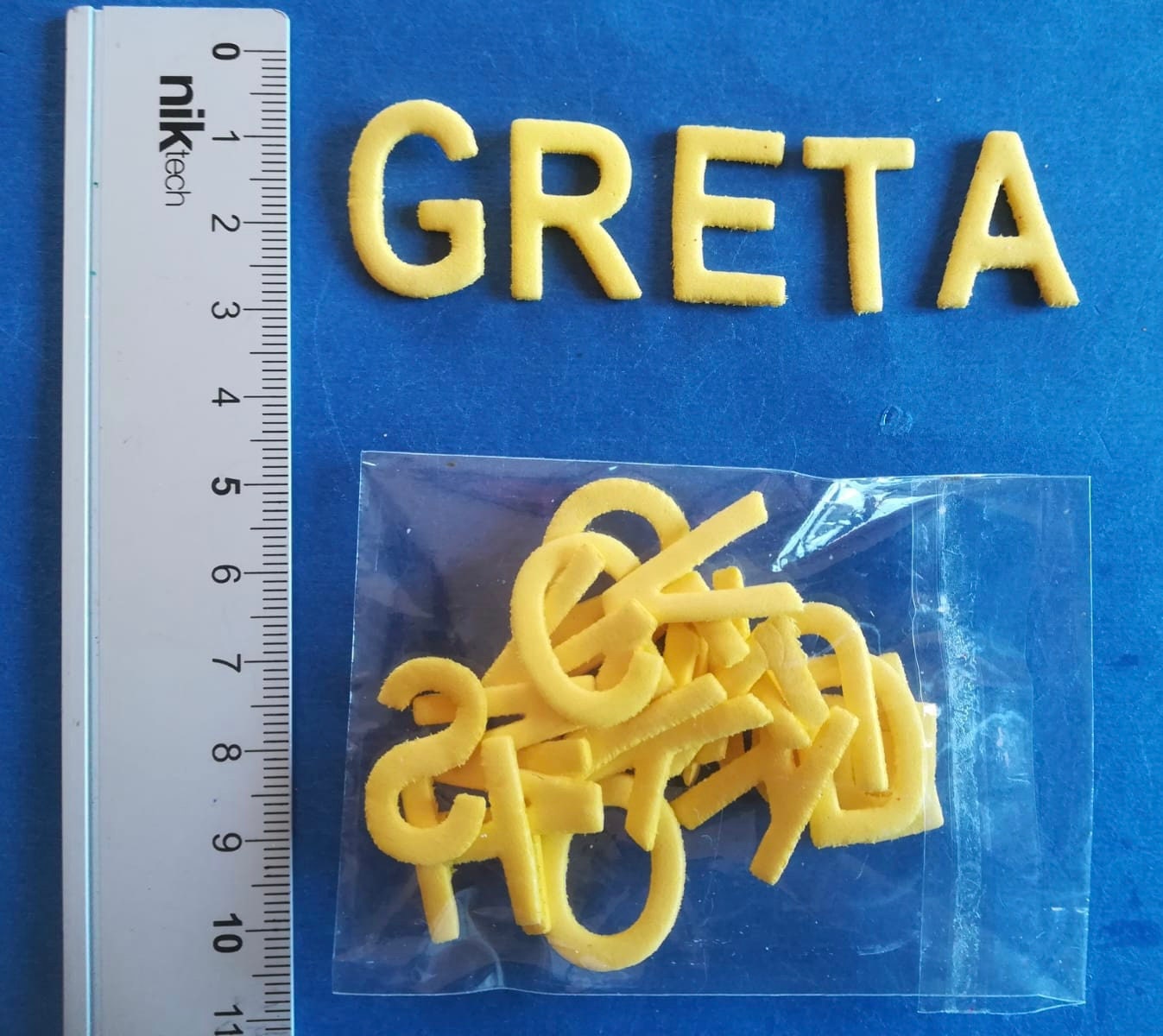 2cm Eva Foam Rubber Alphabet Letters. - Etsy