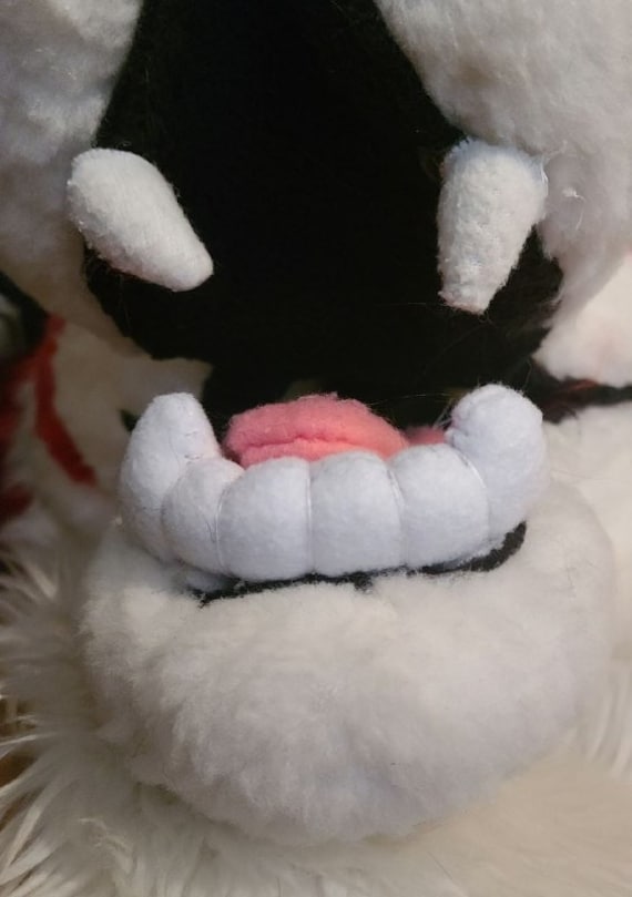 Plush Fursuit Teeth - Etsy
