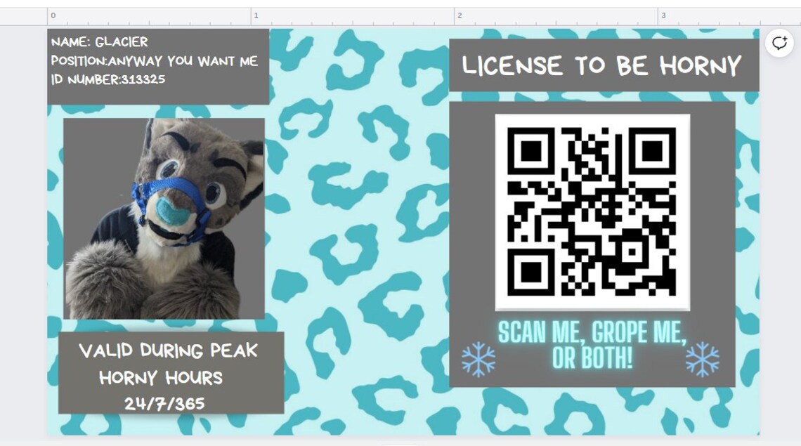 Furry License - Etsy