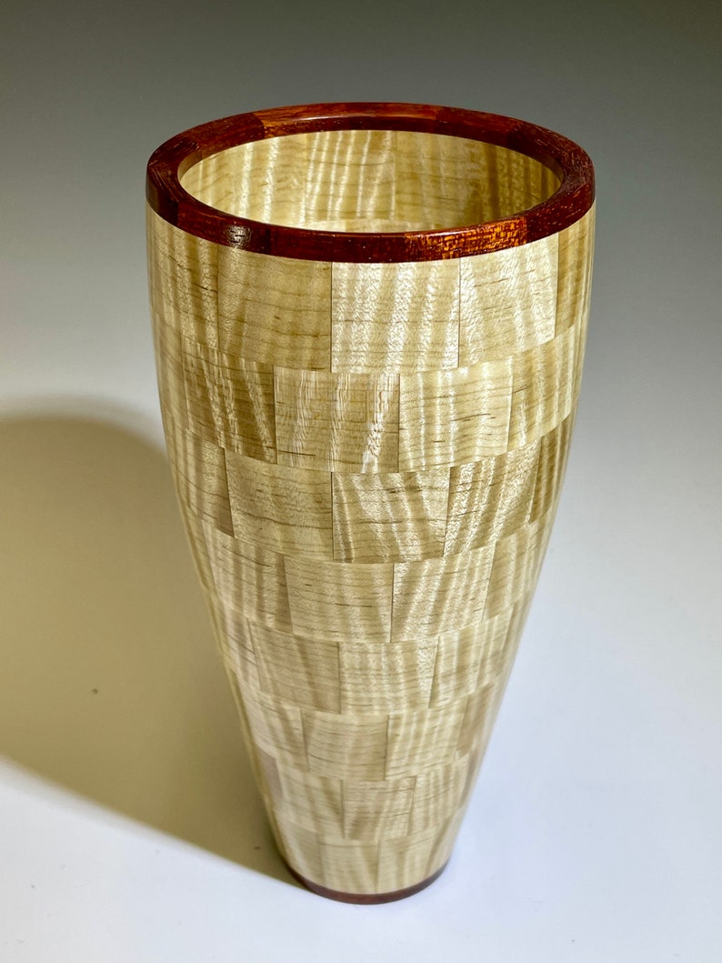 Segmented Woodturned Vases (trilogy Set of 3) - Etsy