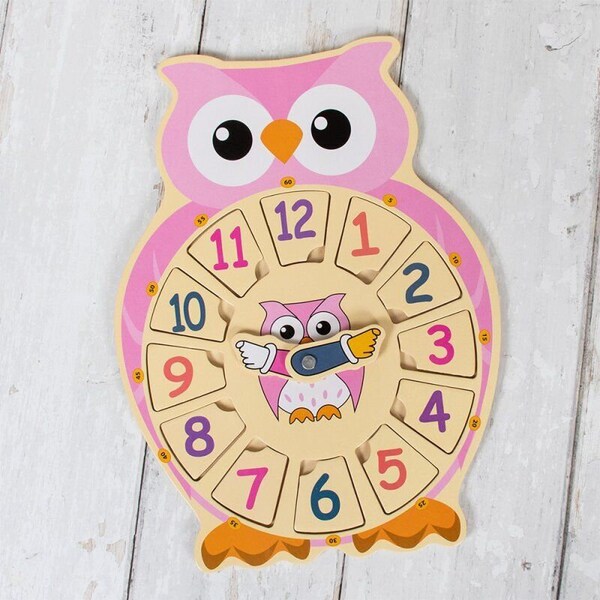 Owl Clock - Etsy