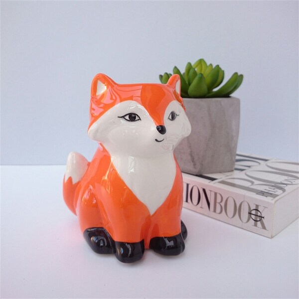 Ceramic Fox - Etsy