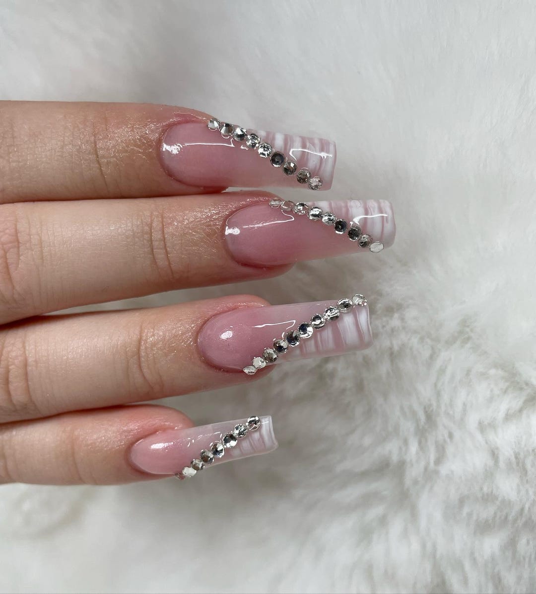 Croc Print French Tips - Etsy