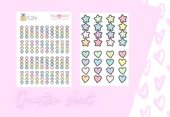 Paper Paper & Party Supplies R004-4 Plan So Cute Kawaii stars and ...