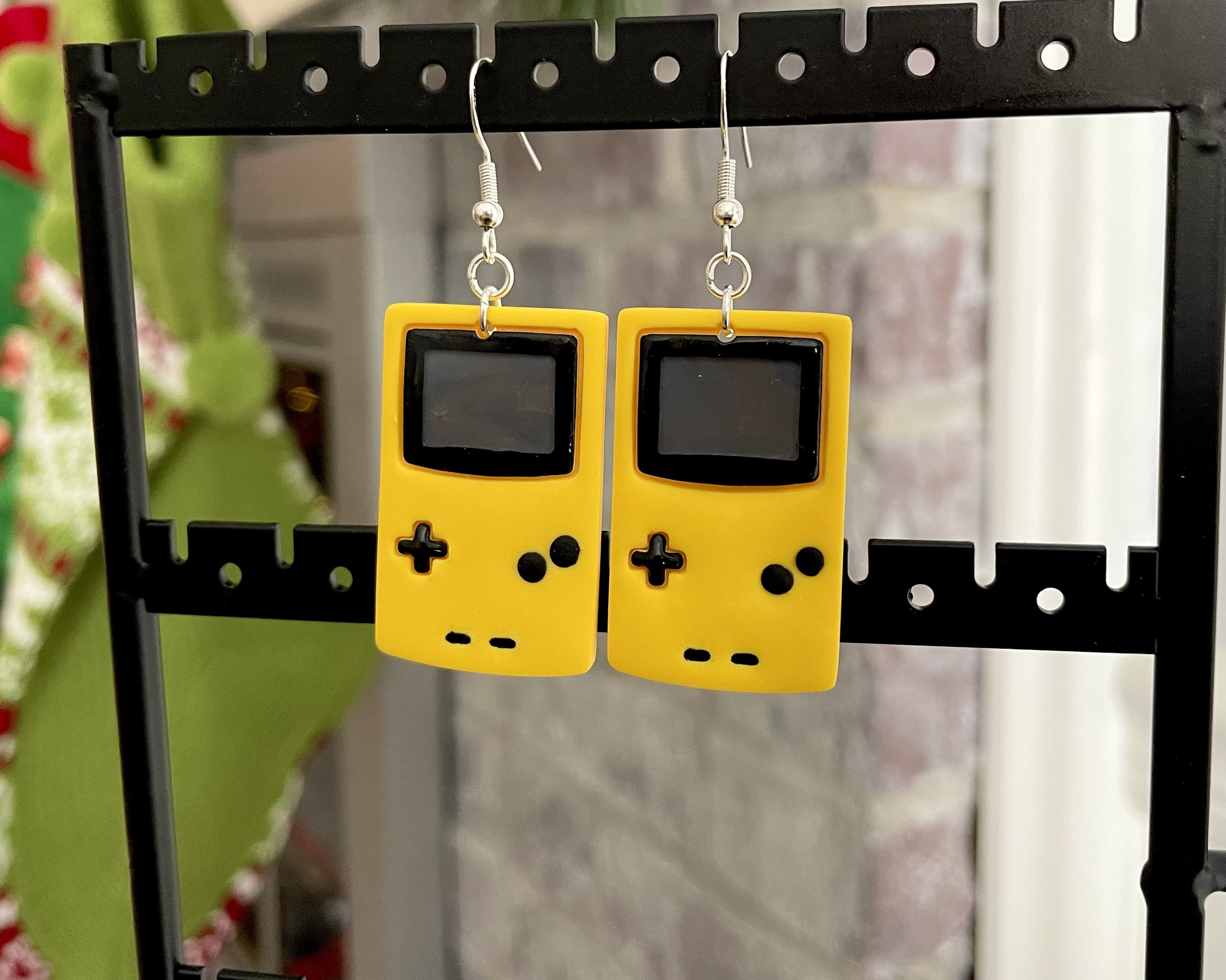 Colorful Gaming Earrings - Etsy