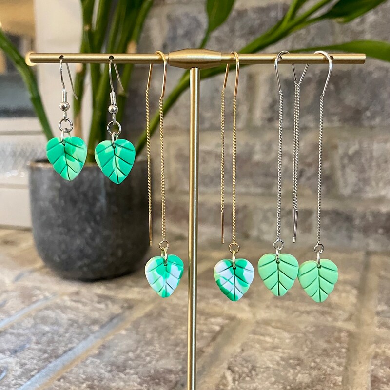 Plant Earrings - Etsy