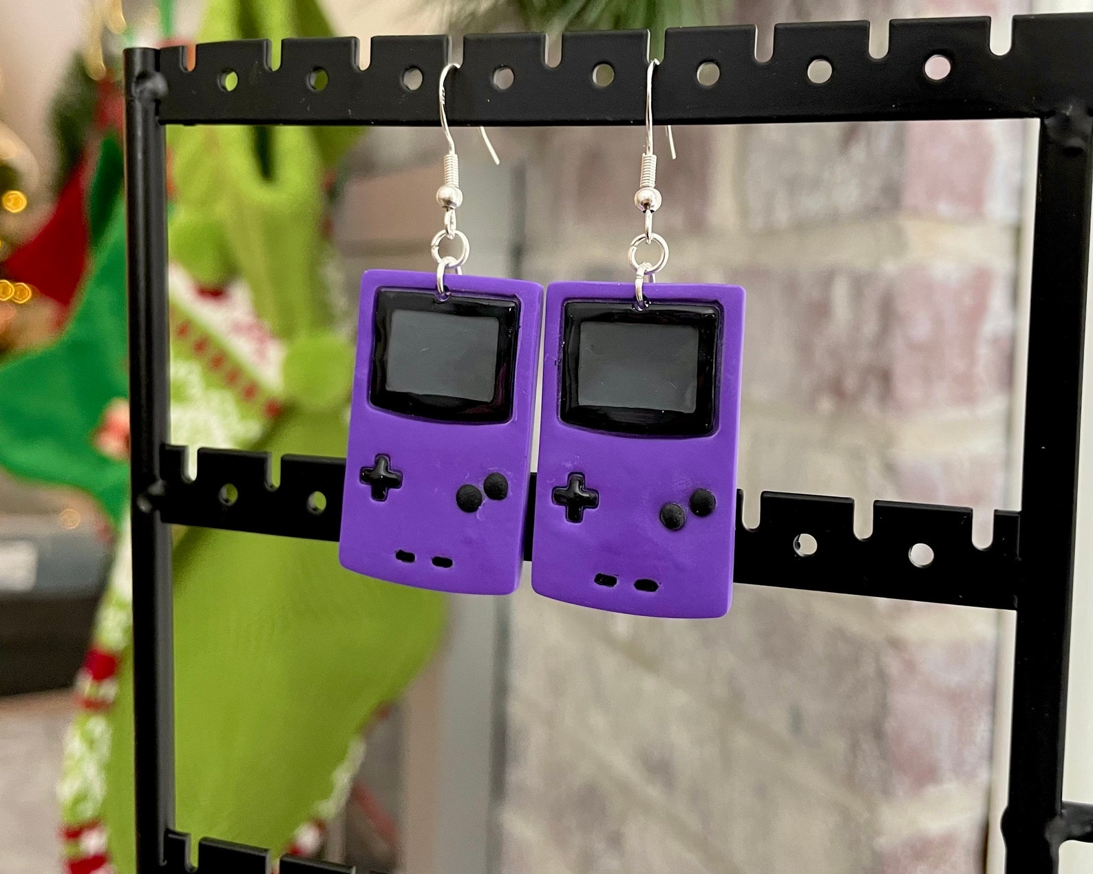 Colorful Gaming Earrings - Etsy