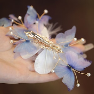 Fairy Butterfly Hairpin, Side Hair Clip, Ancient Hair Stick, Vintage ...