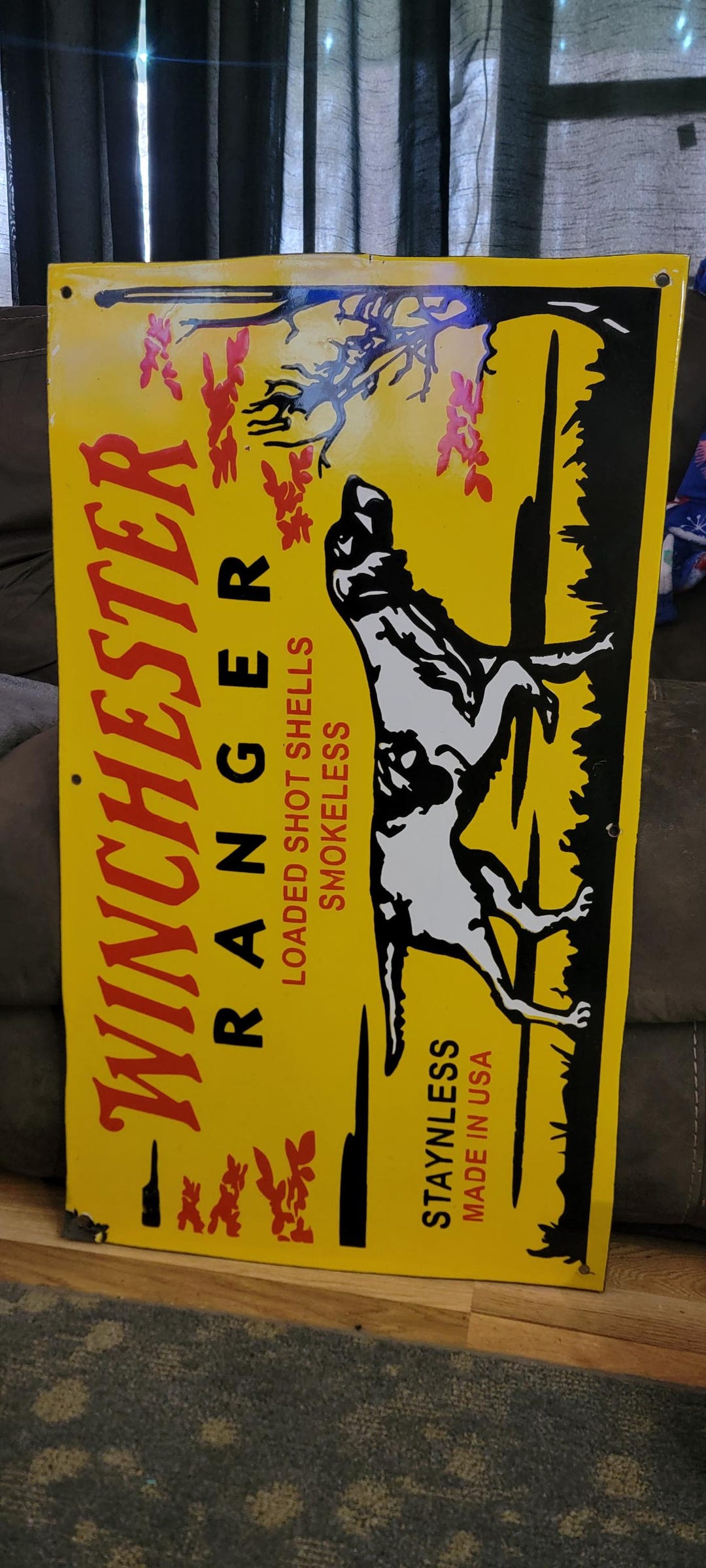 Winchester Ranger Shells Advertising Porcelain Sign - Etsy
