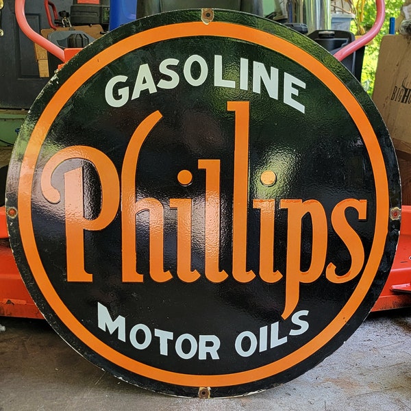 Phillips Oil Sign - Etsy