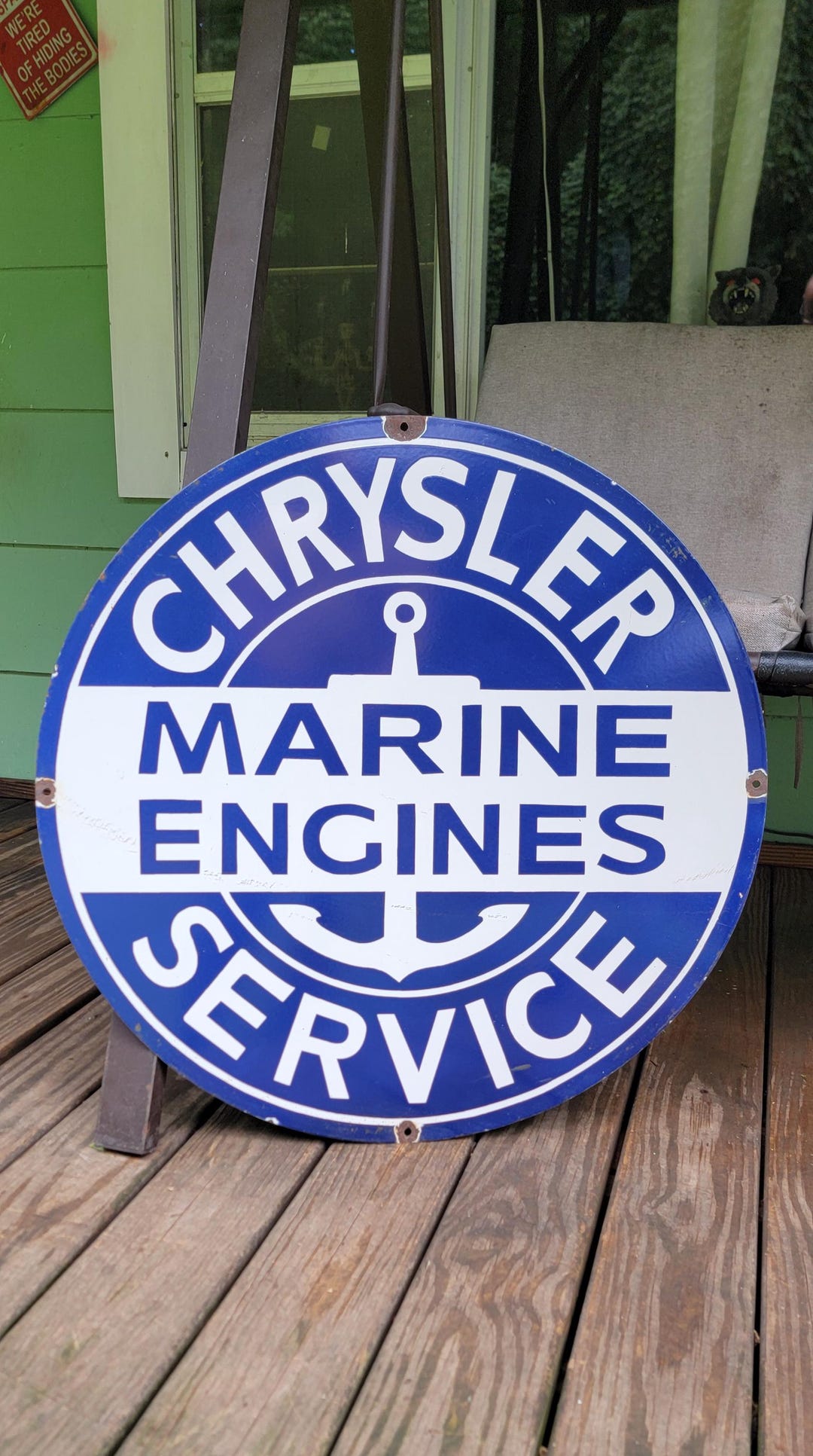 Chrysler Marine Engines Porcelain Sign/ Mopar Service - Etsy