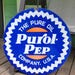 Pure Oil Porcelain Sign - Etsy