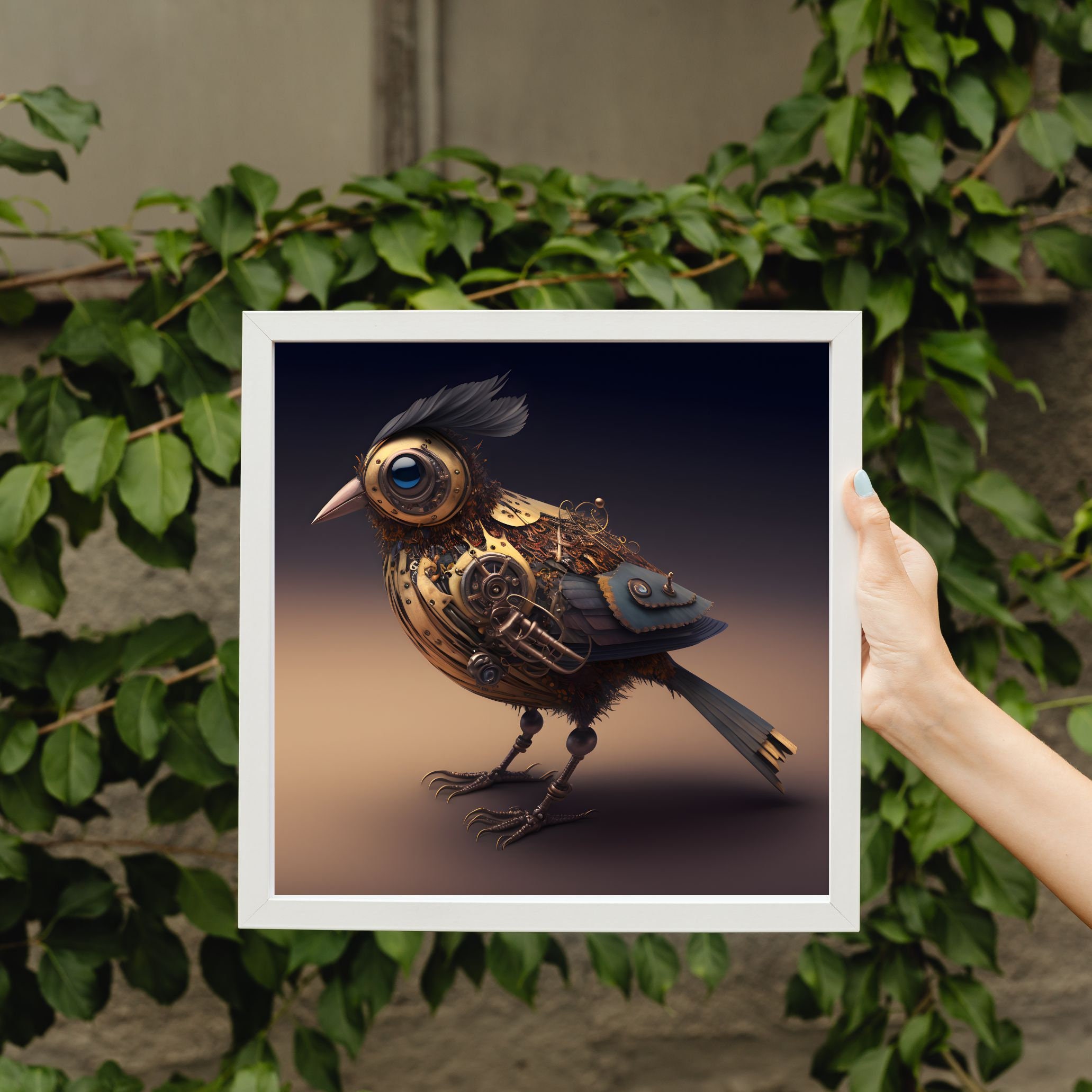 Clockwork Bird Drawings