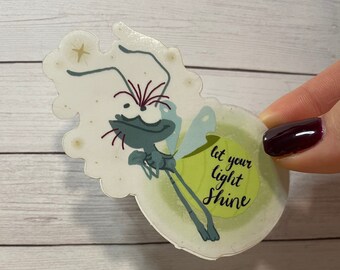 Princess Frog Sticker - Etsy