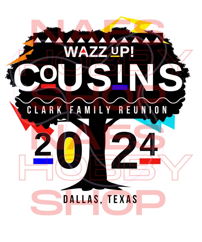 Wazz up Cousin Family Reunion PNG. - Etsy