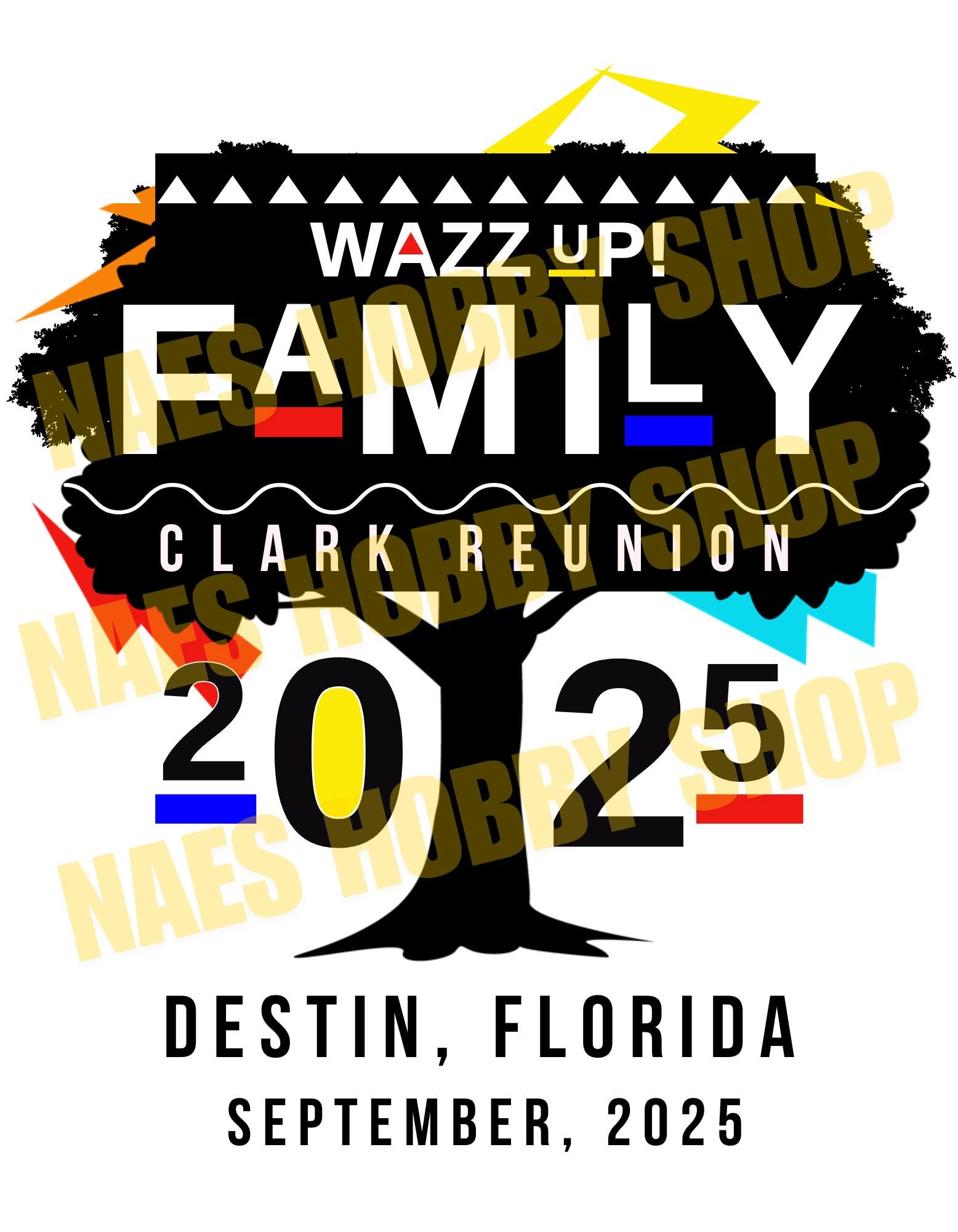 Wazz up Family Reunion 2026 PNG. - Etsy