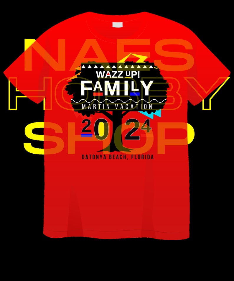 Wazz up Family Vacation PNG. - Etsy