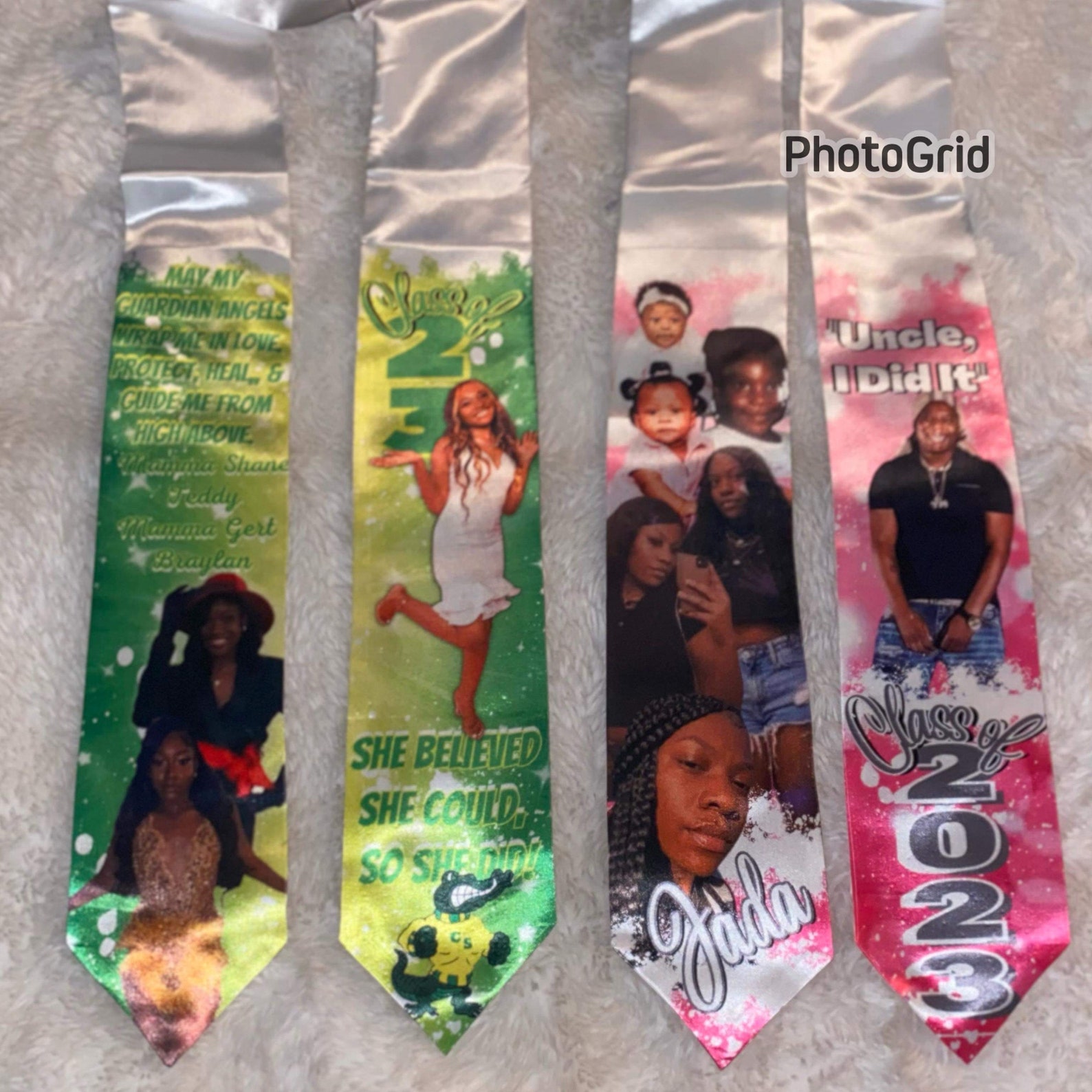 Stoles, Graduation Stole, Birthday Sash, Birthday Stole, Remembrance ...