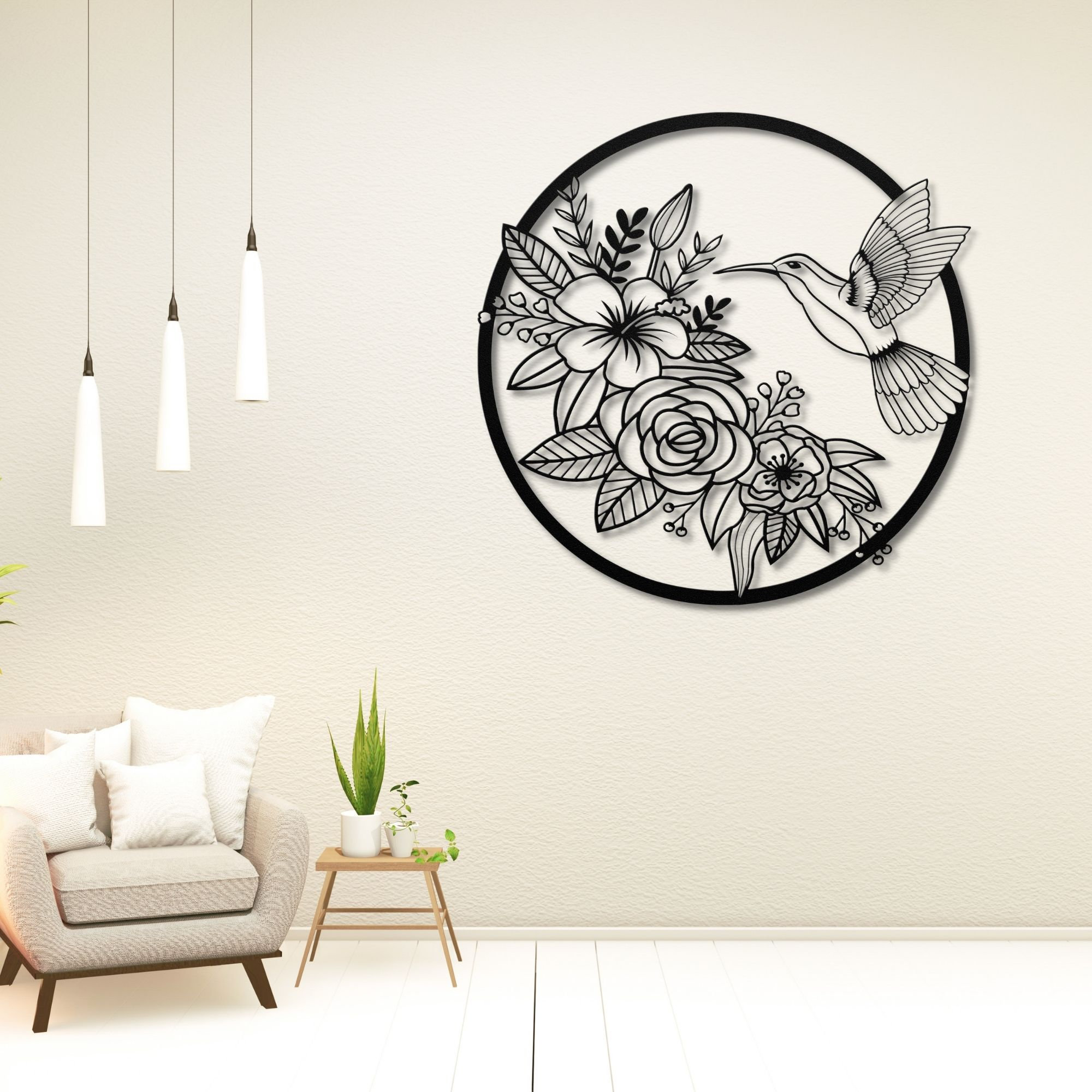 Hummingbird Metal Wall Art Metal Bird Wall Decor Bedroom Wall - Etsy