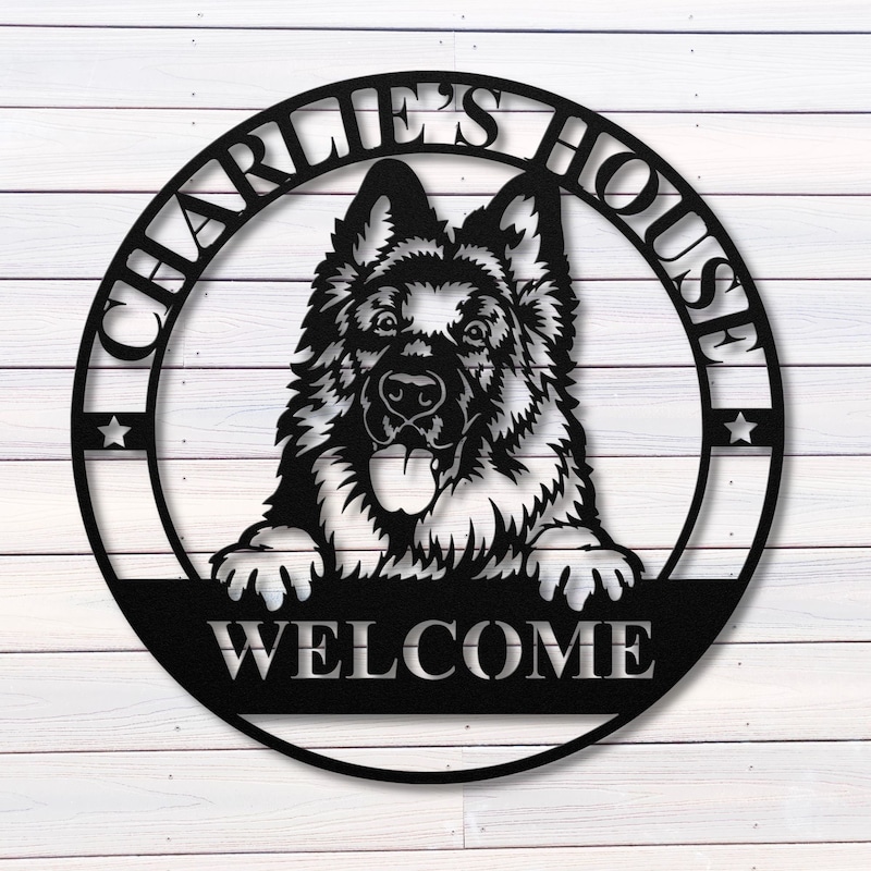 German Shepherd Sign - Etsy